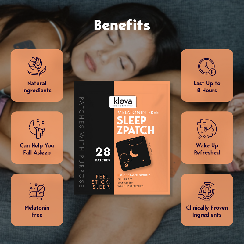 Melatonin-Free Sleep Patch – Klova