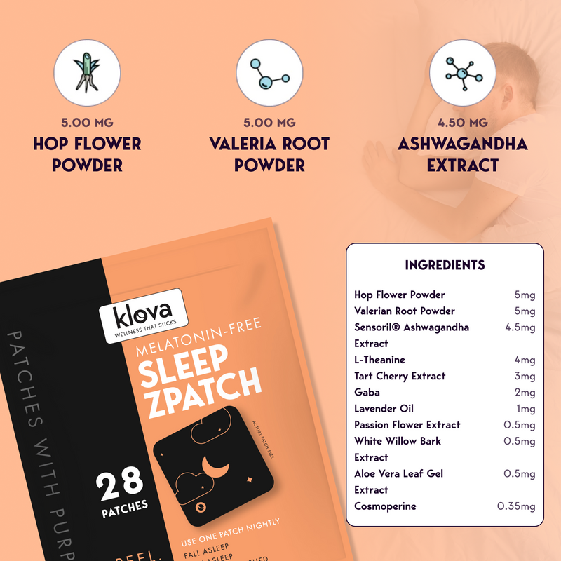 Melatonin-Free Sleep Patch – Klova